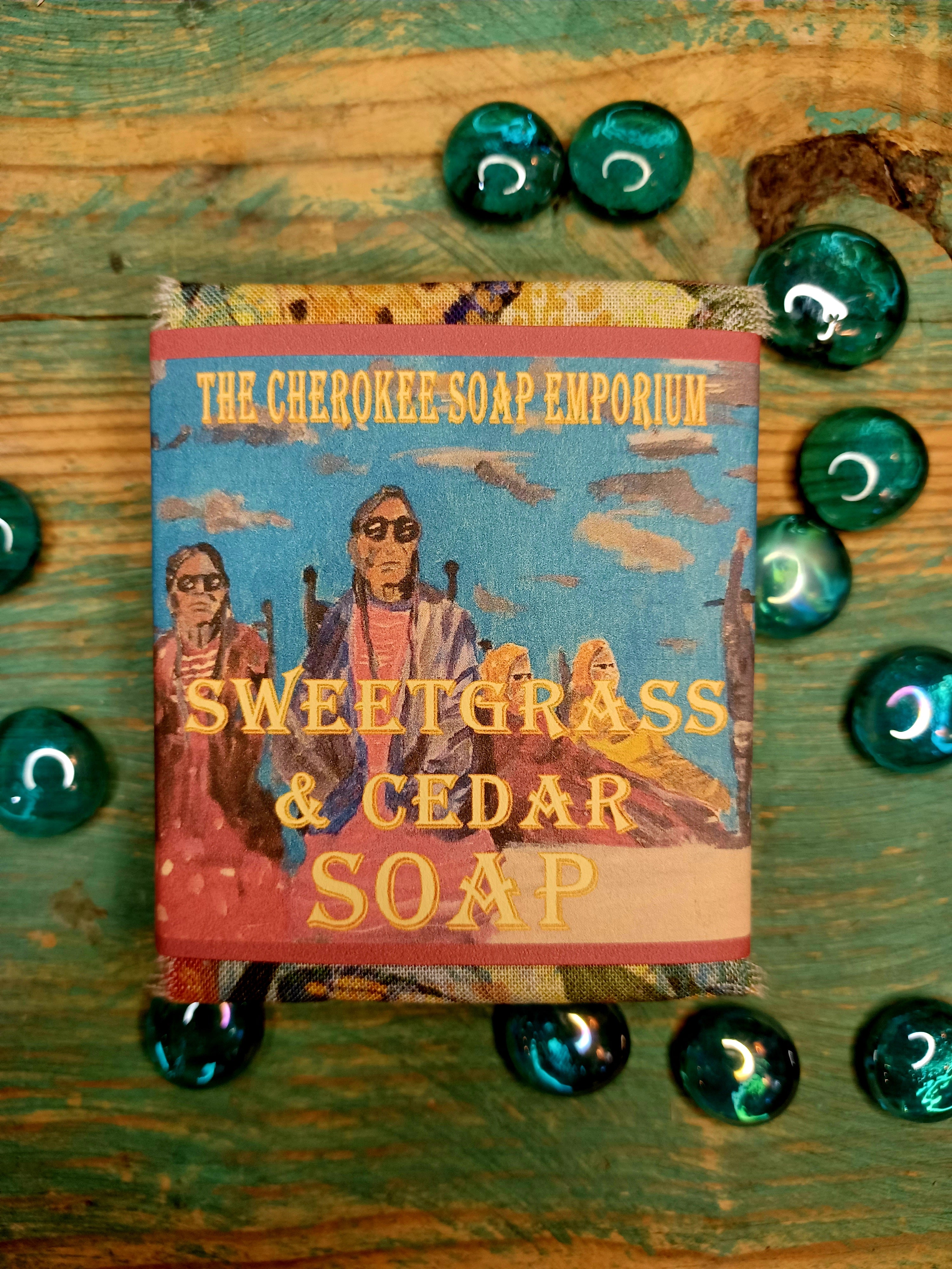 Sweetgrass & Cedar – Nature's Emporium Cherokee Soap Co.
